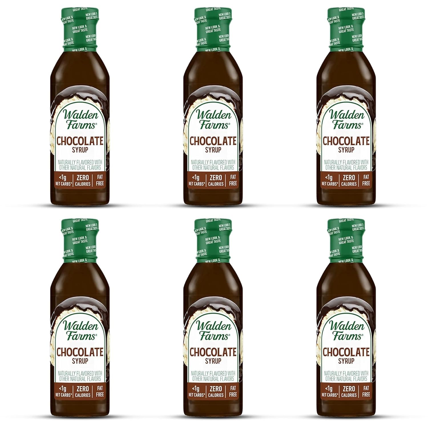 Walden Farms Chocolate Syrup 12 fl oz bottle ( Case Pack of 6) – Raw Joy